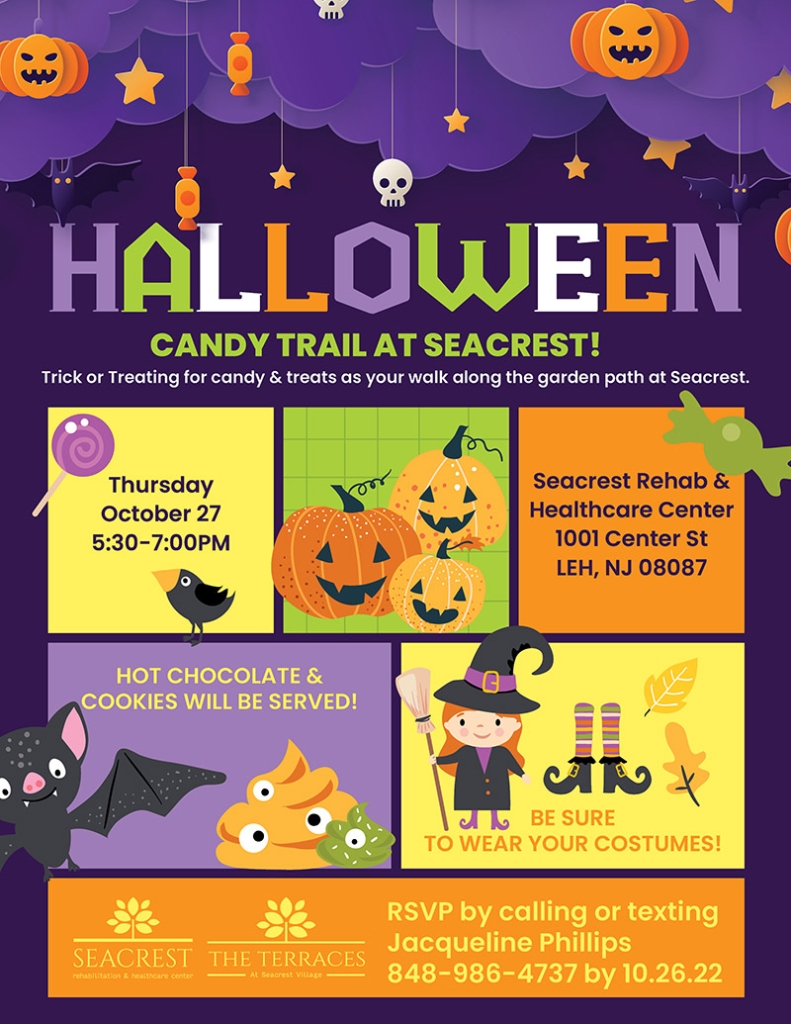 Halloween Candy Trail at Seacrest - Seacrest Rehabilitation ...